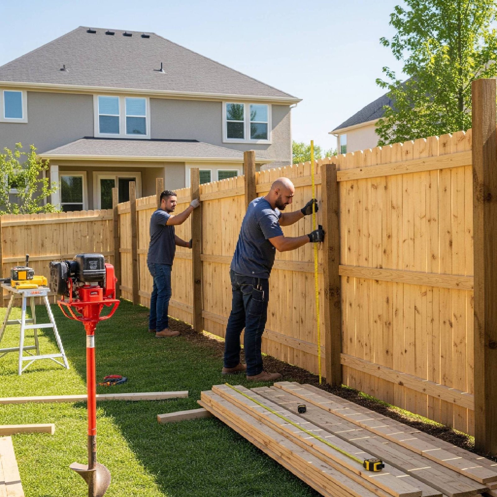 Affordable Backyard Fence Installation | Universal Fences LLC